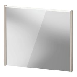 Duravit LED-Spiegel D-Code 2.0 80x70x5cm, 6 W, Tau matt, Lichtfeld oben (DC7077091910000)