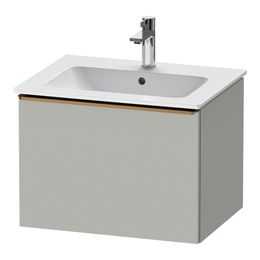 Duravit Waschtischunterschrank D-Neo 61x46,2cm, b geb/grau ma, 1 Ausz., wandh&auml;ngend (DE4261004070000)