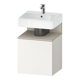 Duravit Waschtischunterschrank Qatego 49x42x64,5cm, 1 T, T r, T matt/wei&szlig; matt (QA4077R83840000)