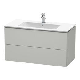 Duravit Waschtischunterschrank L-Cube 102x48,1cm, betongr ma, 2 Schub., wandh&auml;ngend (LC624200707)