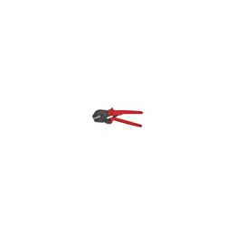 Knipex 97 52 13 SB Crimpzange auch f&uuml;r Zweihandbedienung mit rutschhemmenden Kunststoff-H&uuml;llen br&uuml;niert 250 mm)
