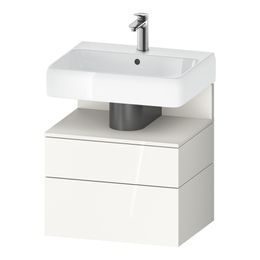 Duravit Waschtischunterschrank Qatego 59x47x59cm, w m/we g, 1 Kast, m Nischenb (QA4393084220010)