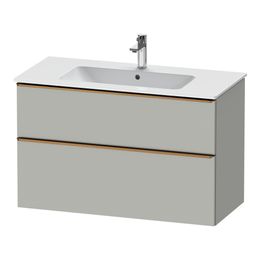 Duravit Waschtischunterschrank D-Neo 101x46,2cm, b geb/gr m, 1 Kast, 1 Ausz. (DE4363004070000)