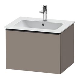 Duravit Waschtischunterschrank D-Neo 61x46,2cm, sw/Bas ma, 1 Ausz., wandh&auml;ngend (DE42610BD430000)