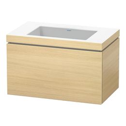 Duravit Waschtischunterschrank c-bonded L-Cube 80x48cm, o HL, med. Ei, 1 Ausz., wandh&auml;ngend (LC6917N7171)