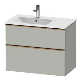 Duravit Waschtischunterschrank D-Neo 81x46,2cm, 1 Kast, B L, bron geb/grau ma (DE4366004070000)