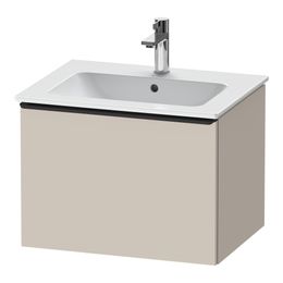 Duravit Waschtischunterschrank D-Neo 61x46,2cm, sw/Taup ma, 1 Ausz., wandh&auml;ngend (DE42610BD910000)