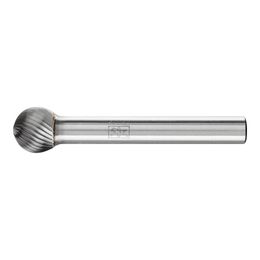 Pferd TOOLS Hartmetall Fr&auml;sstift Kugel KUD &Oslash; 10x09 mm Schaft-&Oslash; 6 mm Z5 universal fein (21112756)