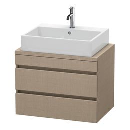 Duravit Waschtischunterschrank Com DuraStyle 70x47,8cm, lei, f Konsole, 2 Schubk&auml;sten (DS530607575)