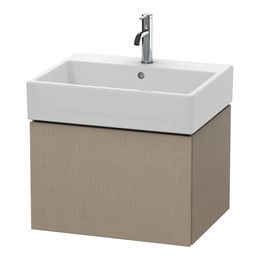 Duravit Waschtischunterschrank L-Cube 58,4x 45,9cm, lei, 1 Auszug, wandh&auml;ngend (LC617507575)