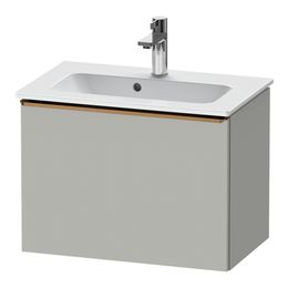 Duravit Waschtischunterschrank D-Neo Compact 61x37,2, b geb/grau ma, 1 Ausz., wandh&auml;ngend (DE4268004070000)