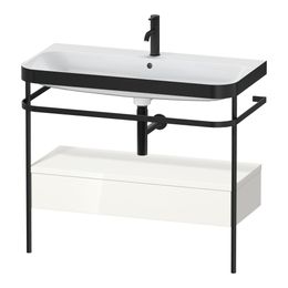 Duravit M&ouml;belwaschtisch-Kombi Happy D.2 Plus 97,5x49cm, 1 HL, w g, m Konso, 1 Lad (HP4743O2222)
