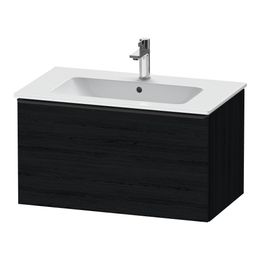 Duravit Waschtischunterschrank D-Neo 81x46,2cm, sw/Ei sw, 1 Ausz., wandh&auml;ngend (DE42620BD160000)