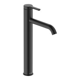 Duravit Waschtisch-Einhebelmischer XL FreshStart + -Flow C.1 Ausl. 166mm, o. Zugst.Abl.Gar., sw matt (C11043002046)