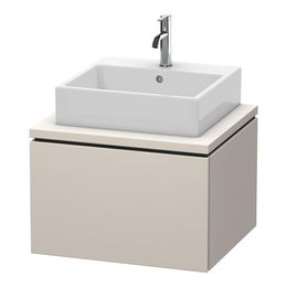 Duravit Waschtischunterschrank L-Cube 62x54,7cm, Tau matt, f Konsole, 1 Auszug (LC581008383)