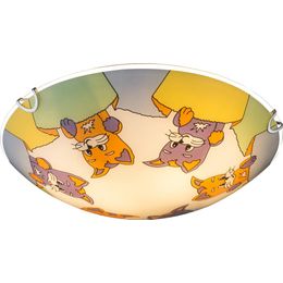 Globo Kiddy Deckenleuchte Wei&szlig;, 2-flammig