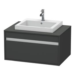 Duravit Waschtischunterschrank Ketho 80x55cm, gr m, f EWT m, 1 Ausz., wandh&auml;ngend (KT679404949)