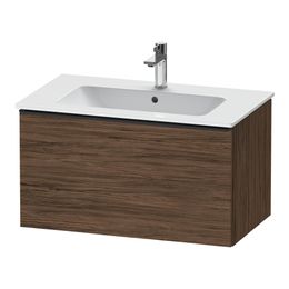Duravit Waschtischunterschrank D-Neo 81x46,2cm, sw/Nuss dkl., 1 Ausz., wandh&auml;ngend (DE42620BD210000)