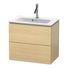 Duravit Waschtischunterschrank Compact L-Cube 62x39,1cm, med. Ei, 2 Schub., wandh&auml;ngend (LC625607171)