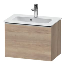 Duravit Waschtischunterschrank D-Neo Compact 61x37,2, ES geb/Ei marm., 1 Ausz., wandh&auml;ngend (DE4268070550000)