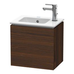 Duravit Waschtischunterschrank L-Cube 42x29,4x40cm, wandh&auml;ngend, T&uuml;r re, Nussb geb. (LC6272R6969)