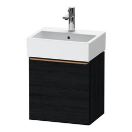 Duravit Waschtischunterschrank D-Neo 43,4x32,2x44cm, 1 T&uuml;r, An L, b geb/Ei sw (DE4217L04160000)