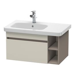 Duravit Waschtischunterschrank DuraStyle 73x44,8cm, Beck. li, tau/bas ma, 1 Ausz. (DS639409143)