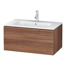 Duravit Waschtischunterschrank L-Cube 82x48,1cm, Nussb Nat, 1 Ausz., wandh&auml;ngend (LC614107979)
