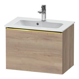 Duravit Waschtischunterschrank D-Neo Compact 61x37,2, g pol/Ei marm., 1 Ausz., wandh&auml;ngend (DE4268034550000)