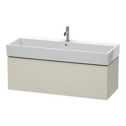 Duravit Waschtischunterschrank L-Cube 118,4x 45,9cm, Tau ma, 1 Ausz., wandh&auml;ngend (LC617909191)
