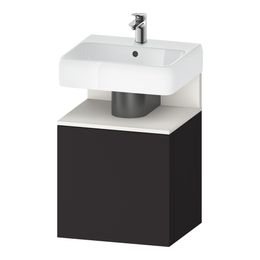 Duravit Waschtischunterschrank Qatego 49x42x64,5cm, 1 T, T r, w m/Gr matt (QA4077R84800000)