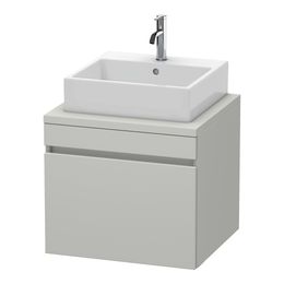 Duravit Waschtischunterschrank DuraStyle 60x54,8cm, betongr ma, f Kons, 1 Auszug (DS531000707)