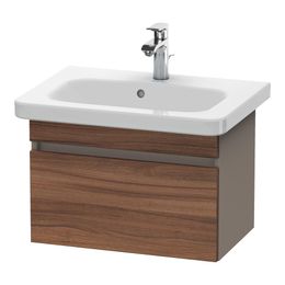Duravit Waschtischunterschrank Com DuraStyle 58x36,8cm, Nussb nat/b matt, 1 Auszug (DS637907943)
