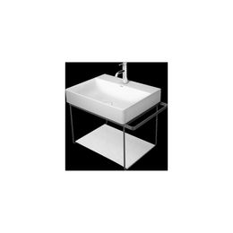 Duravit Metallkonsole DuraSquare 66,5x45cm, wandh&auml;ngend, schwarz matt (0031024600)