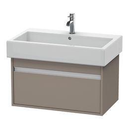 Duravit Waschtischunterschrank Ketho 75x44cm, bas. ma, 1 Auszug, wandh&auml;ngend (KT668704343)