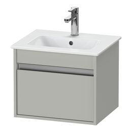 Duravit Waschtischunterschrank Ketho Compact 50x41,2x41cm, 1 Ausz., wandh&auml;ngend, betongr ma (KT640400707)
