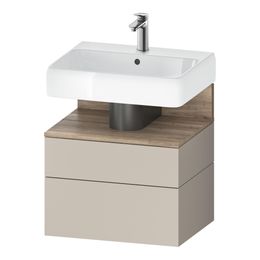 Duravit Waschtischunterschrank Qatego 59x47x59cm, E Ma/t m, 1 Kast, m Nischenb (QA4393055910010)