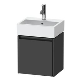 Duravit Waschtischunterschrank Ketho.2 43,4x33,8x44cm, 1 T&uuml;r, wd, An L, gra ma (K25070L49490000)