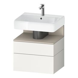 Duravit Waschtischunterschrank Qatego 59x47x59cm, T m/we m, 1 Kast, 1 Ausz. (QA4393083840000)