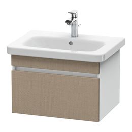 Duravit Waschtischunterschrank DuraStyle 58x44,8cm, lei/we ma, 1 Ausz., wandh&auml;ngend (DS638007518)