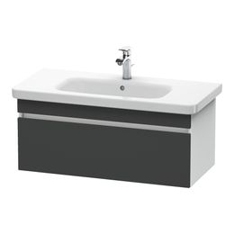 Duravit Waschtischunterschrank DuraStyle 93x44,8cm, gra m/we ma, 1 Ausz., wandh&auml;ngend (DS638204918)