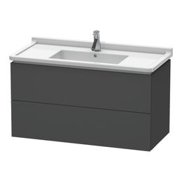 Duravit Waschtischunterschrank L-Cube 102x46,9cm, graph ma, 2 Schub., wandh&auml;ngend (LC626604949)