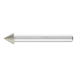 Pferd TOOLS Diamant-Schleifstift Spitzkegel &Oslash;10x60&deg; Schaft&Oslash;6 mm D64 (fein) zum Anfasen/Entgraten/Senken (36476104)