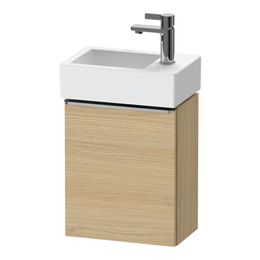 Duravit Waschtischunterschrank D-Neo 36,4x22,2x44cm, 1 T&uuml;r, An R, ES geb/Ei N (DE4218R70300000)