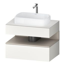 Duravit Waschtischunterschrank Qatego 80x55x60cm, T m/we m, Pl, Nischenb (QA4730091840010)