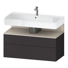 Duravit Waschtischunterschrank Qatego 99x47x59cm, T m/Gr m, 1 Kast, m Nischenb (QA4395091800010)