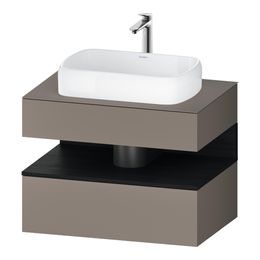 Duravit Waschtischunterschrank Qatego 80x55x60cm, E sw/Bas m, Pl, Nischenb (QA4730016430010)