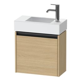Duravit Waschtischunterschrank Ketho.2 48,4x23,8cm, An li, Ei Nat, 1 T&uuml;r, wandh&auml;ngend (K25072L30300000)