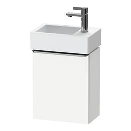 Duravit Waschtischunterschrank D-Neo 36,4x22,2x44cm, 1 T&uuml;r, An R, ES geb/w ma (DE4218R70180000)