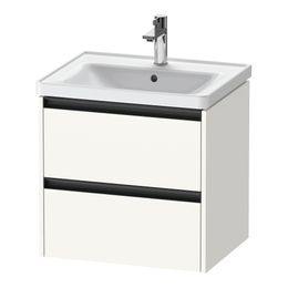 Duravit Waschtischunterschrank Ketho.2 58,4x45,5cm, we. matt, 2 Schub., wandh&auml;ngend (K25281084840000)